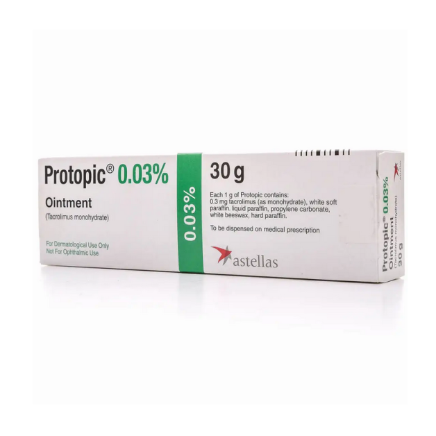 Protopic 0.03 % Ointment 30 Gm