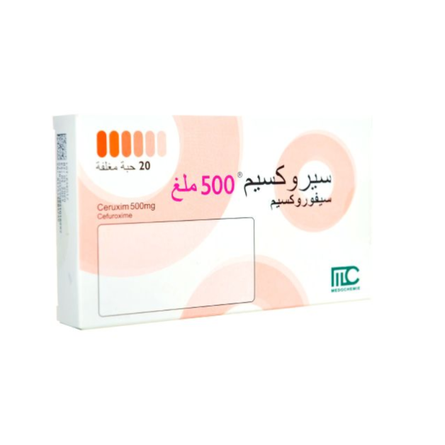 Ceruxim 500 Mg 20 Tablets