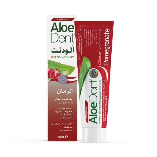 ALOEDENT TOOTHPASTE POMEGRANATE 100 ML