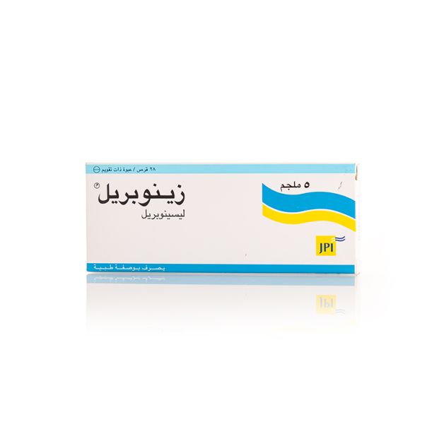 ZINOPRIL 5 MG 28 TABLETS