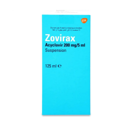 Zovirax Suspension 200 Mg/ 5 Ml 125 Ml